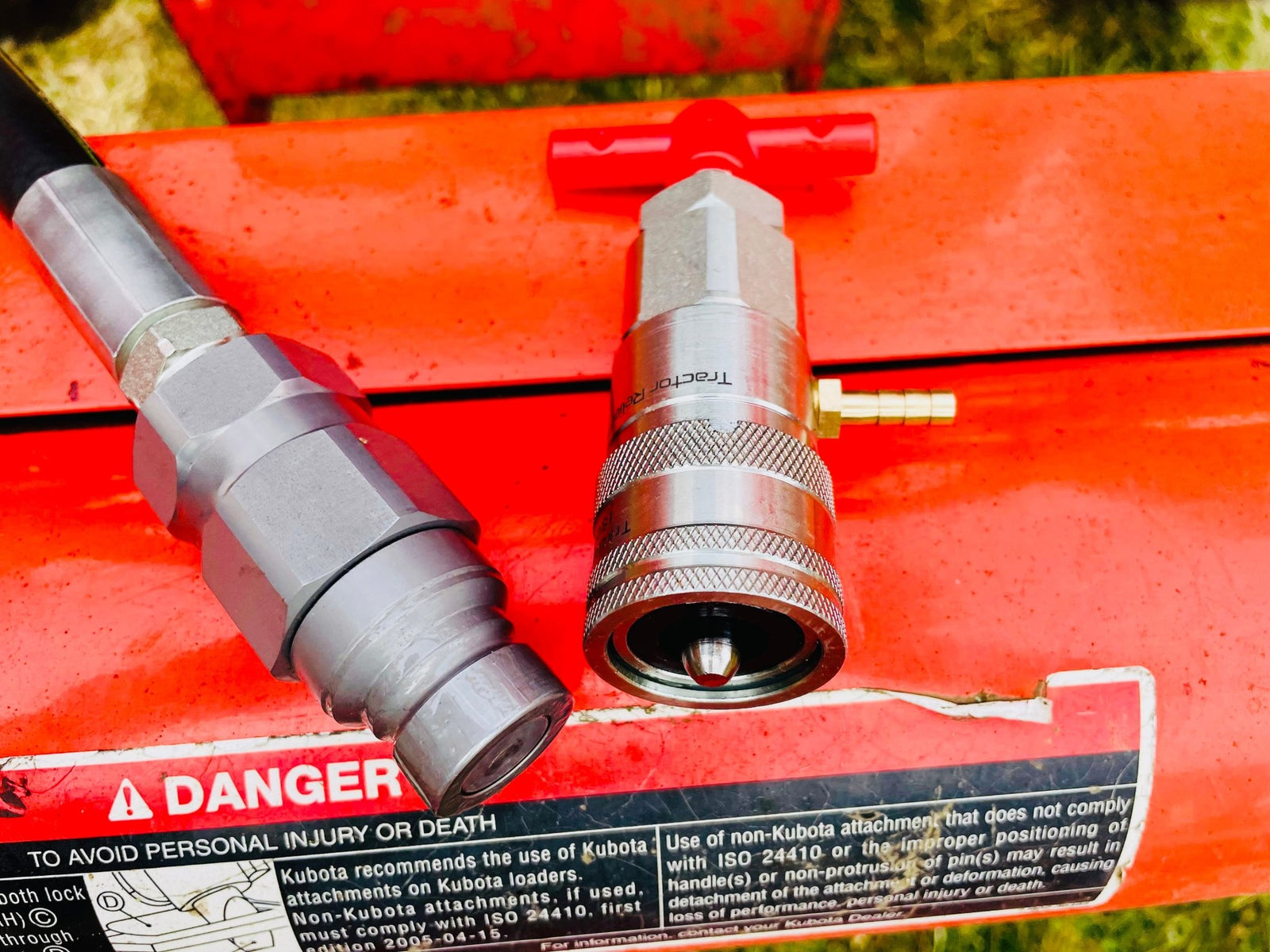 Hydraulic Quick Coupler Pressure Relief Tool | TractorReliefTool.com ...